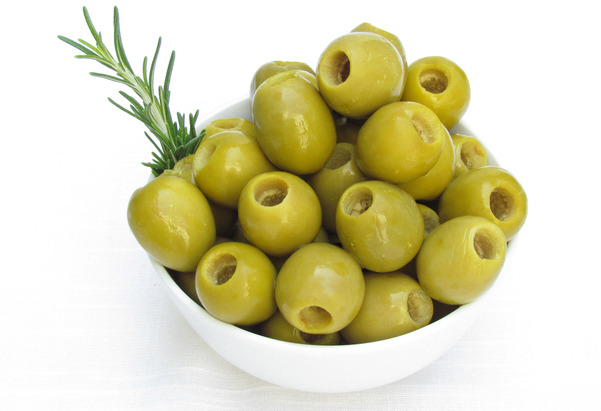 ¿Aceitunas rellenas? ¡Qué buena idea tuviste, Cándido!